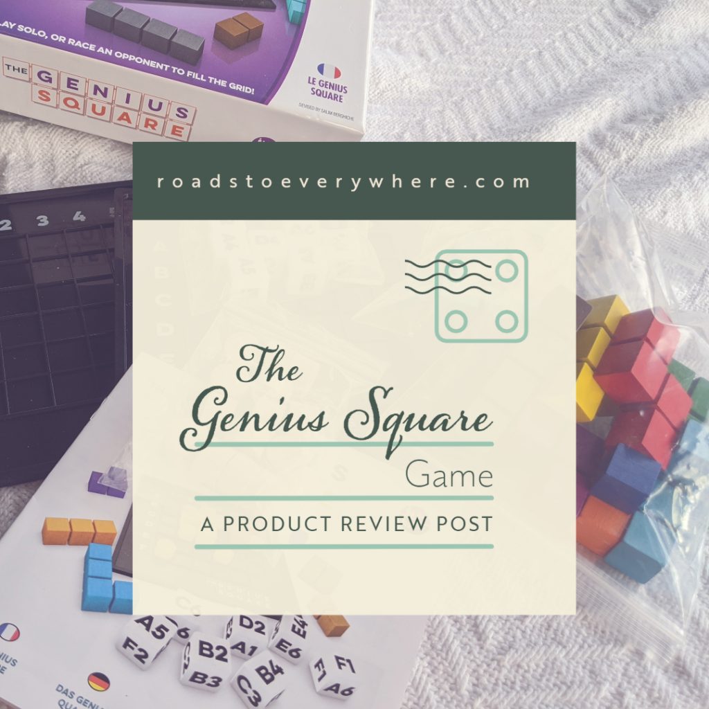 Game Review: The Genius Square - Roads to Everywhere